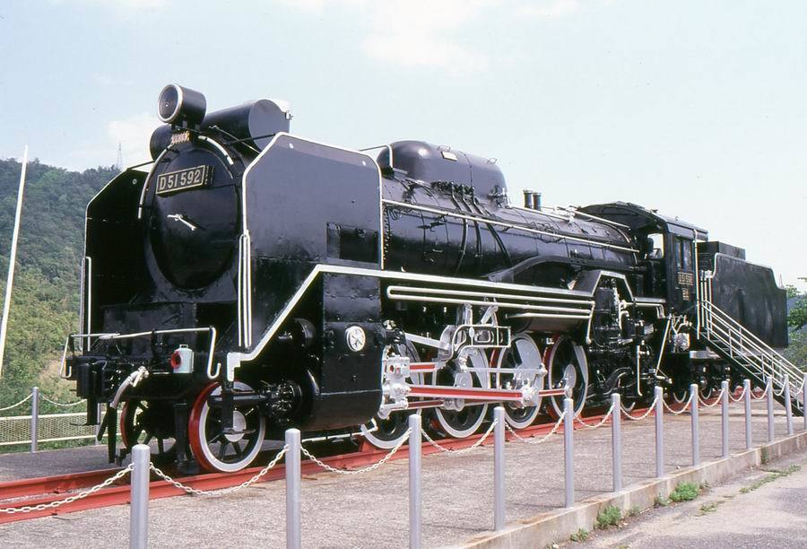 D51 592：下松市 国民宿舎大城第3駐車場: コバQのデジカメ歩き