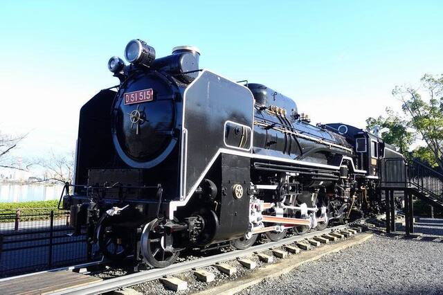 D51 515：水戸市千波公園D51駐車場: コバQのデジカメ歩き