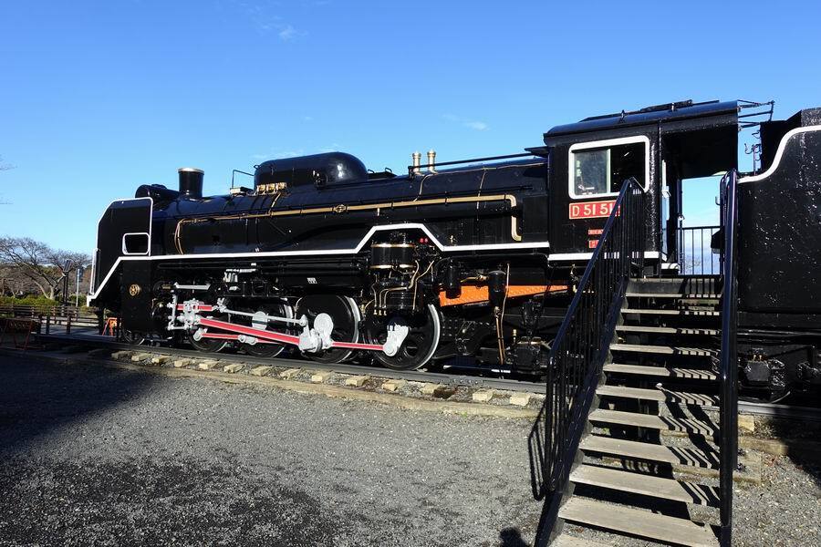 D51 515：水戸市千波公園D51駐車場: コバQのデジカメ歩き