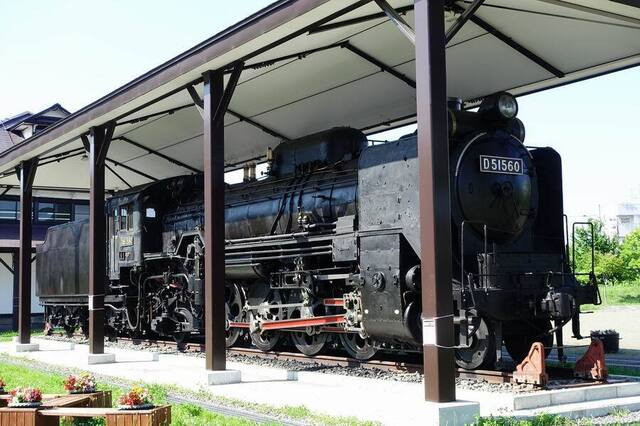 D51 560：旧室蘭駅舎横ぽっぽらん広場: コバQのデジカメ歩き